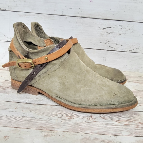 AS98 | Shoes | As98 Brody Belted Ankle Booties | Poshmark